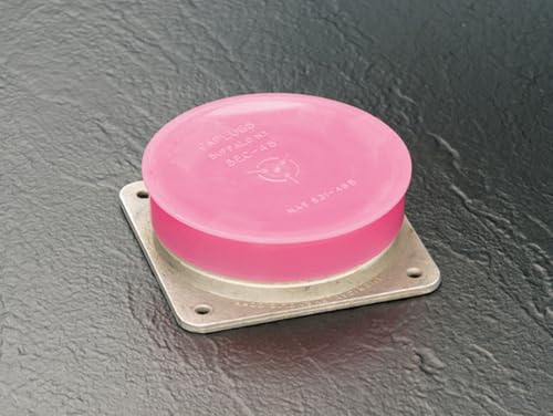 Caplugs SEC-36 SEC Series – Static Dissipative Cap for Threaded Connectors, 8 Pack, Pink LD-PE, Nominal Thread Size 2-1/4" Positive ESD Protection, Electrical & Electronic Connectors, Bayonet Type