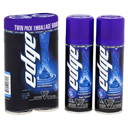 Edge Extra Moisturizing Shaving Gel, 198g