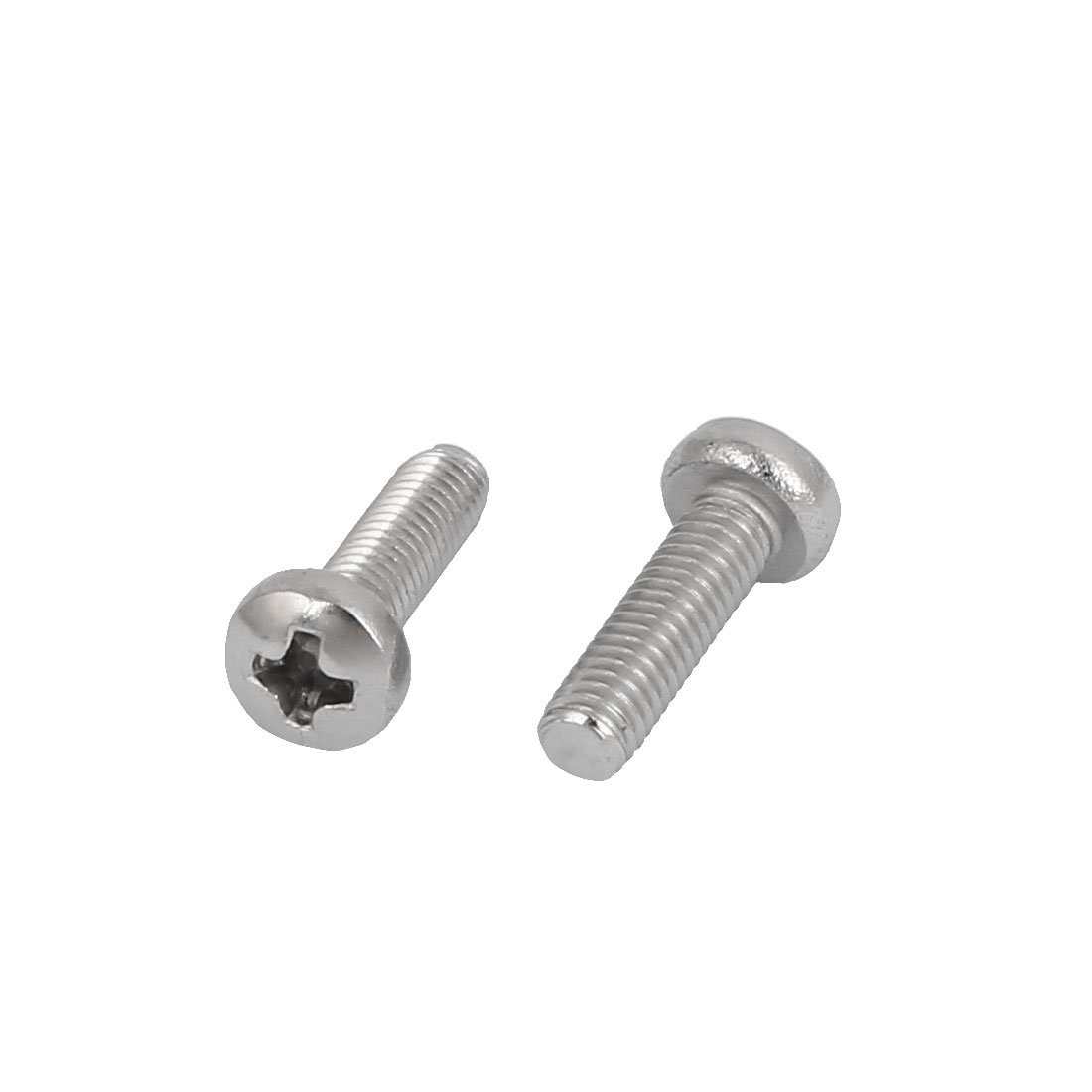 uxcell M3x10mm 316 Stainless Steel Phillips Pan Head Machine Screws Fasteners 50 Pcs