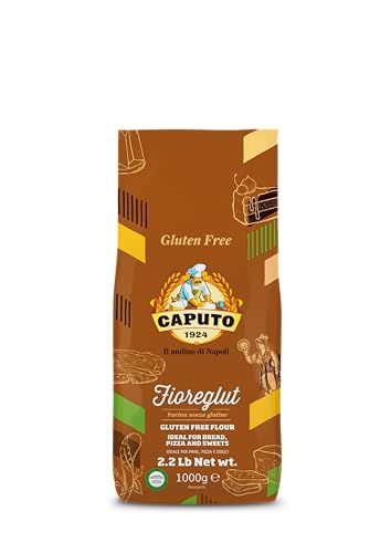 Antico Molino Napoli Antimo Caputo Pizza Flour, Gluten Free, 2.2 Pound (Pack of 2)