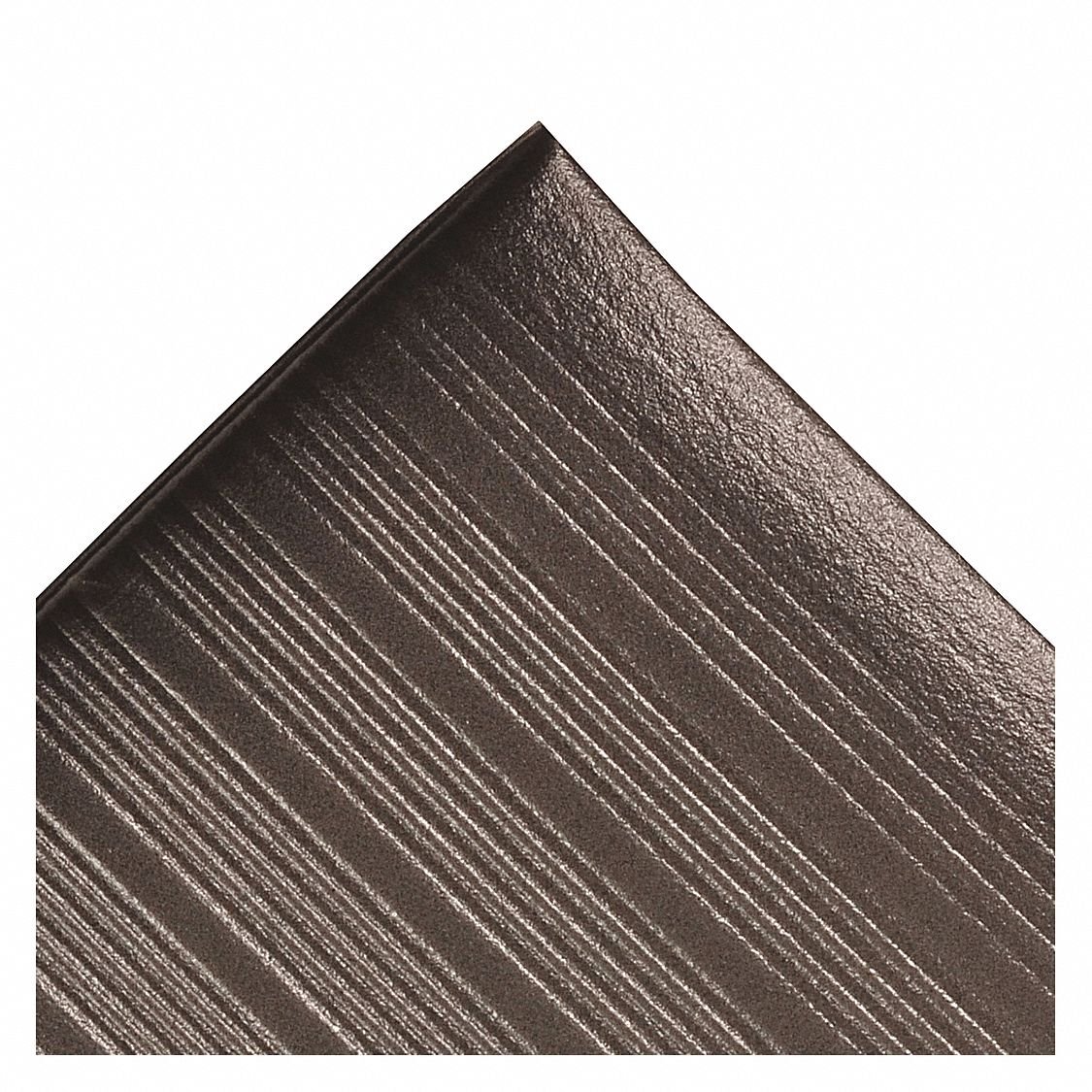 Antifatigue Mat, Black, 3ft. x 10ft.