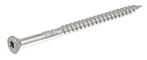 Power Pro Premium 305 Stainless Steel Wood Screws (#10 x 3-1/2") - 20pc