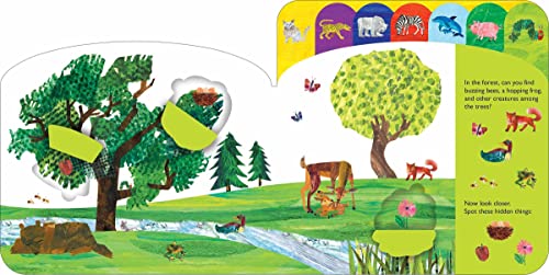 World of Eric Carle: World of Animals Lift-A-Flap Look and Find