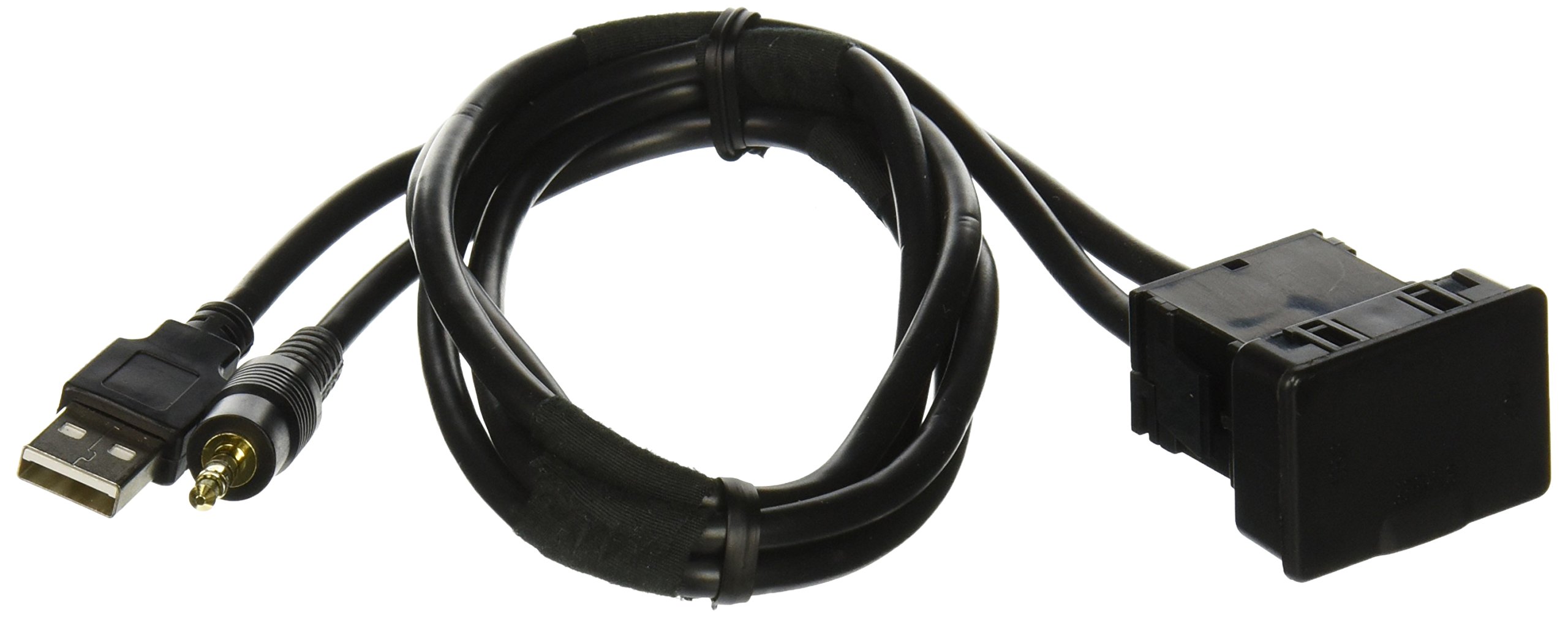 Metra AX-USB-35EXT 3.5mm iPod to USB Extension Cable - 27-Inch - Black