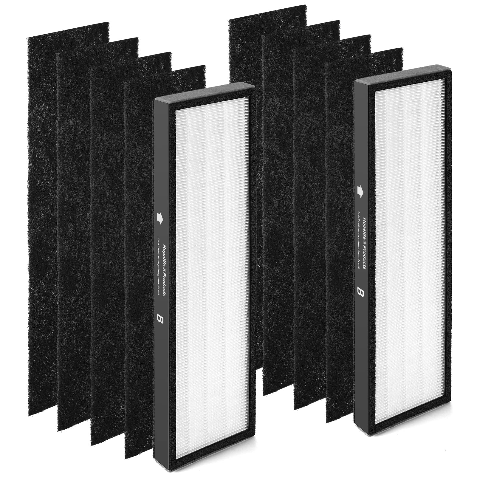 Hopelife Flt4825 Hepa Filter B,Compatible with Guardian Ac4825 Replacement Filter,Compatible with Guardian Air Purifier Filter Replacement AC4825 AC4300 AC4800 AC4900 AC4850 CDAP4500 AP2200