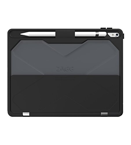 ZAGG Rugged Book Pro – Magnetic-Hinged Bluetooth Keyboard and Case for Apple iPad Pro 9.7” – Black (ID8RPK-BB0)