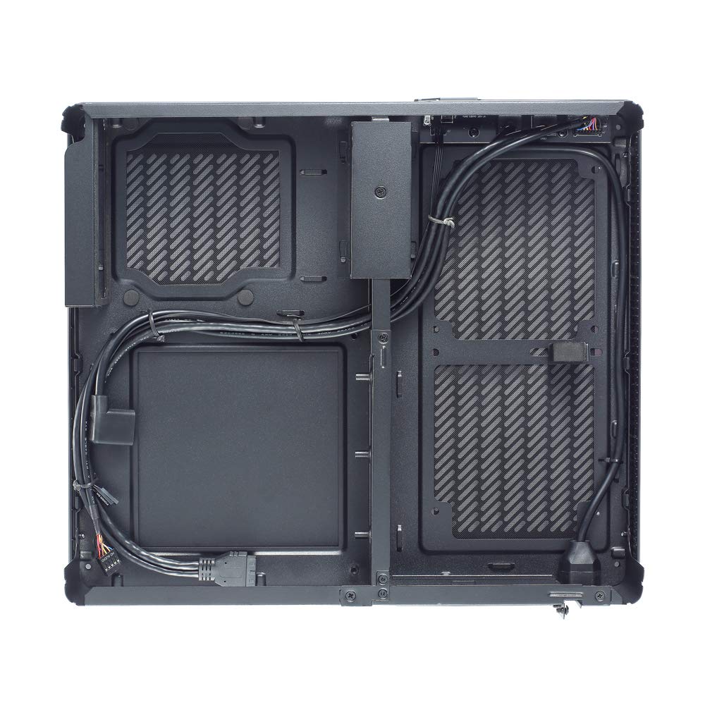 Fractal Design Node 202 - Black - Mini-ITX Slim Profile Compact Small Form Factor Computer Case β Modular Interior - USB 3.0