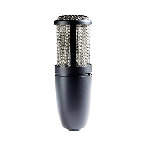 AKG P220 Condenser Microphone Bundle with Studio Stand, Pop Filter and XLR Cable (4 Items)