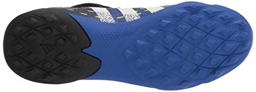 adidas Turf Predator Freak .3 Soccer Shoe (boys) Black/White/Solar Yellow 5.5 Big Kid