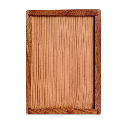 S.B.ARTS Wooden Urn Box for Human Ashes, Cremation Funeral Urns Box, Pet Memorial Urns, Decorative Urn, Cat Infant Adult Urn, Keepsake Burial Ash Box-Extra Small(Style5, 5 X 3 X 2.25 inch)