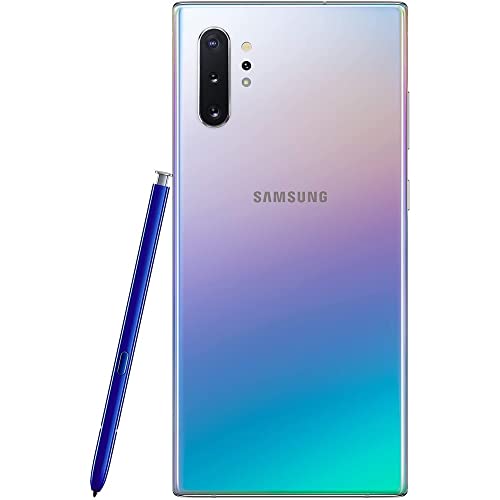 Samsung - Galaxy Note10 Plus 5G Locked Verizon Aura Glow 256GB (Renewed)