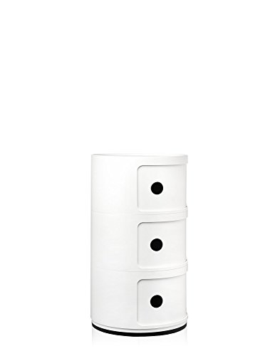 Kartell Componibili Drawer, Pack of 1, White