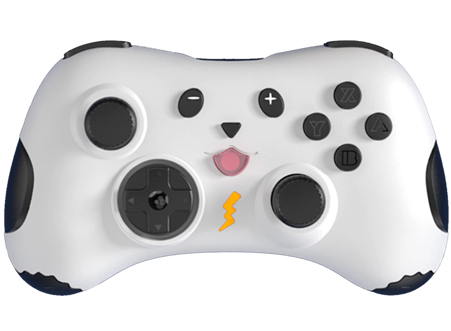 GCHT GAMING Switch Pro Controller for Nintendo Switch/Switch Lite Support Wakeup Console, Amibo/NFC, Turbo, Gyro Axis, Vibration Functions(Black)