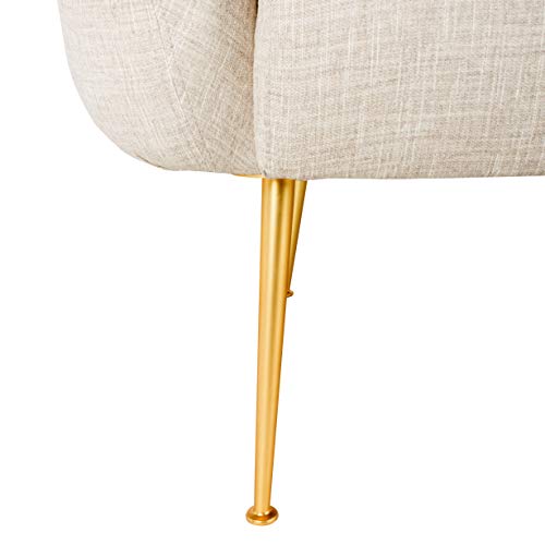 Safavieh Couture Collection Alena Glam Oatmeal Loveseat
