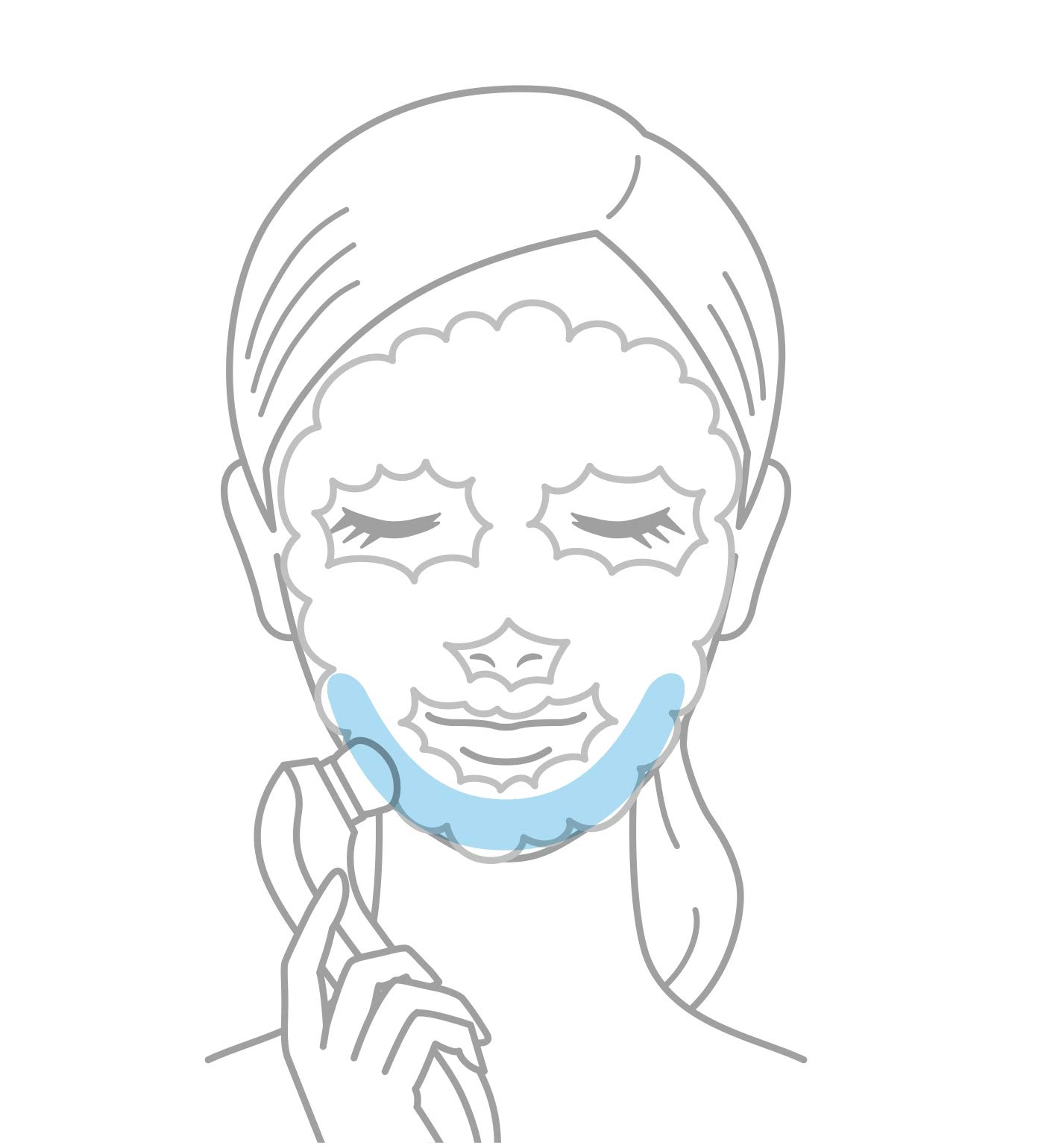 Refa Clear Brush Head – for replacement