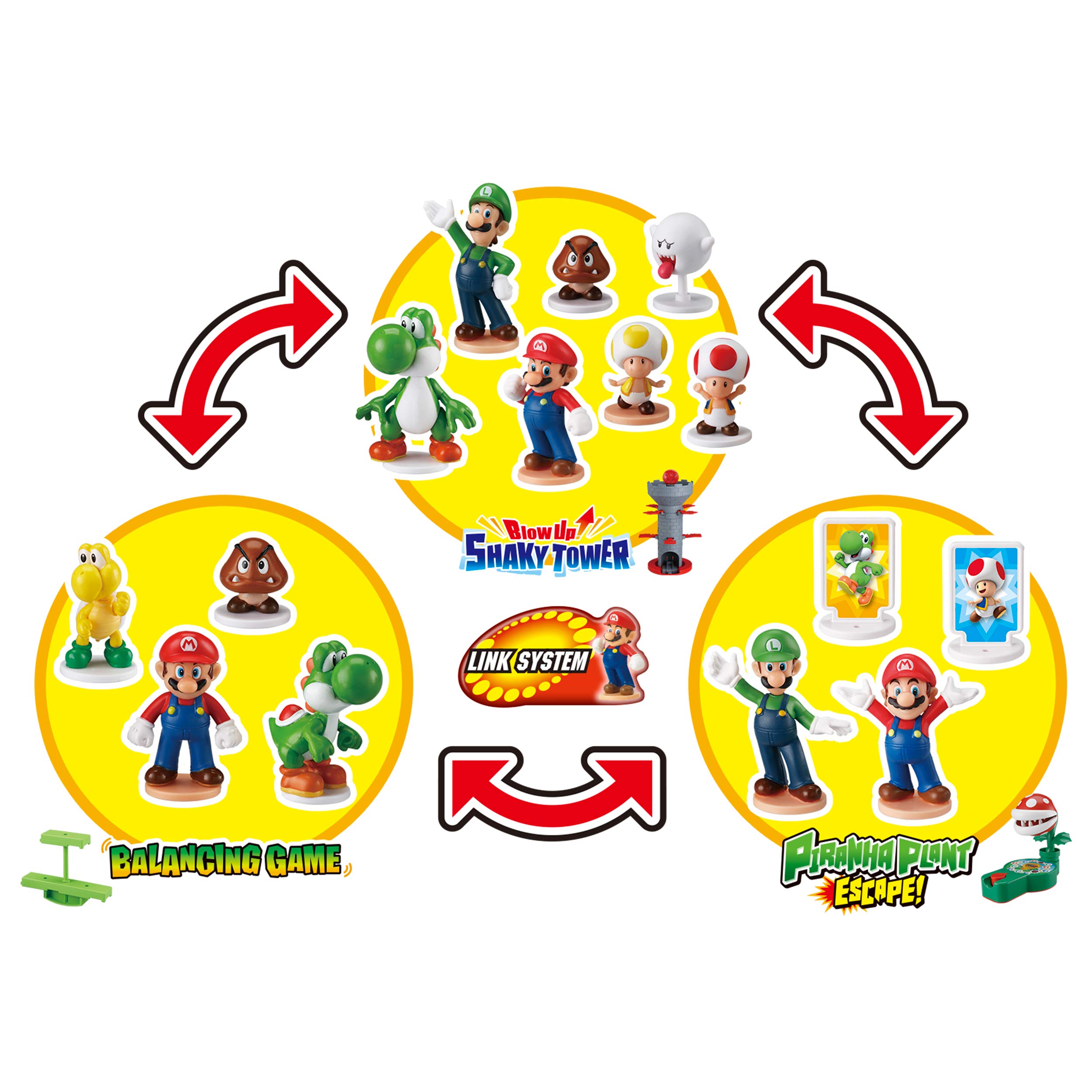 EPOCH Games Super Mario Balancing Game Underground Stage, Art & Craft Bead kit 7359