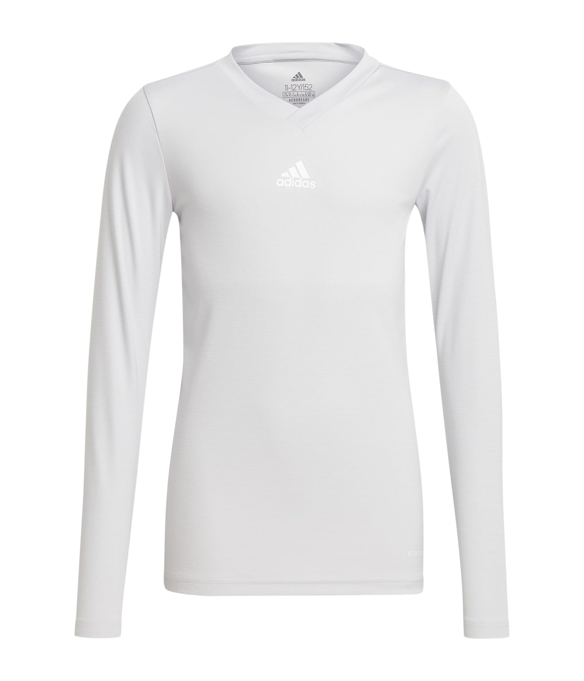 adidas unisex-child Team Base Tee Team Light Grey Small