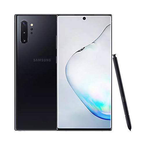 Samsung Galaxy Note 10+ Plus (5G) Single-SIM SM-N976B 256GB Factory Unlocked 5G Smartphone - International Version (Aura Black)