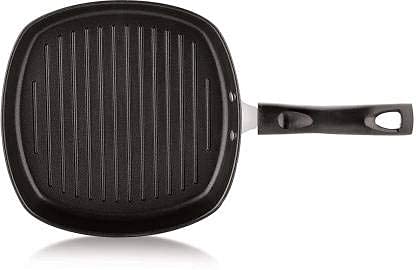 Generic Non-Stick Square Fry Pan, Aluminum, 12"
