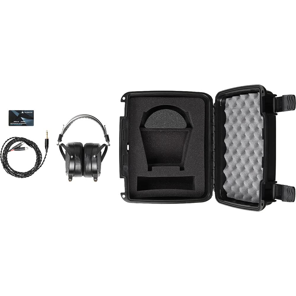 Audeze LCD-MX4 Reference Headphones - Black Magnesium with Travel Case
