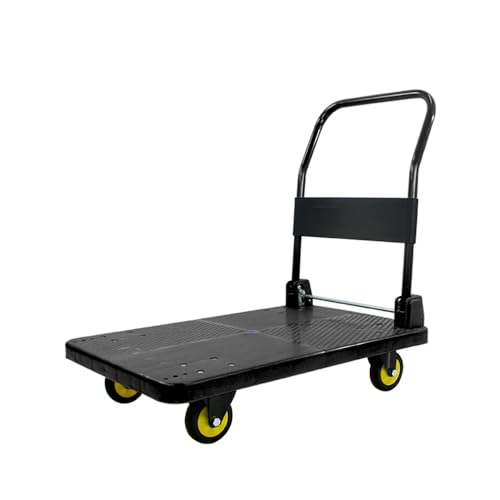 Auroglint-1100 lb. Capacity Platform Cart Heavy Duty Dolly Folding Foldable Moving Warehouse Push Hand Truck Wheel