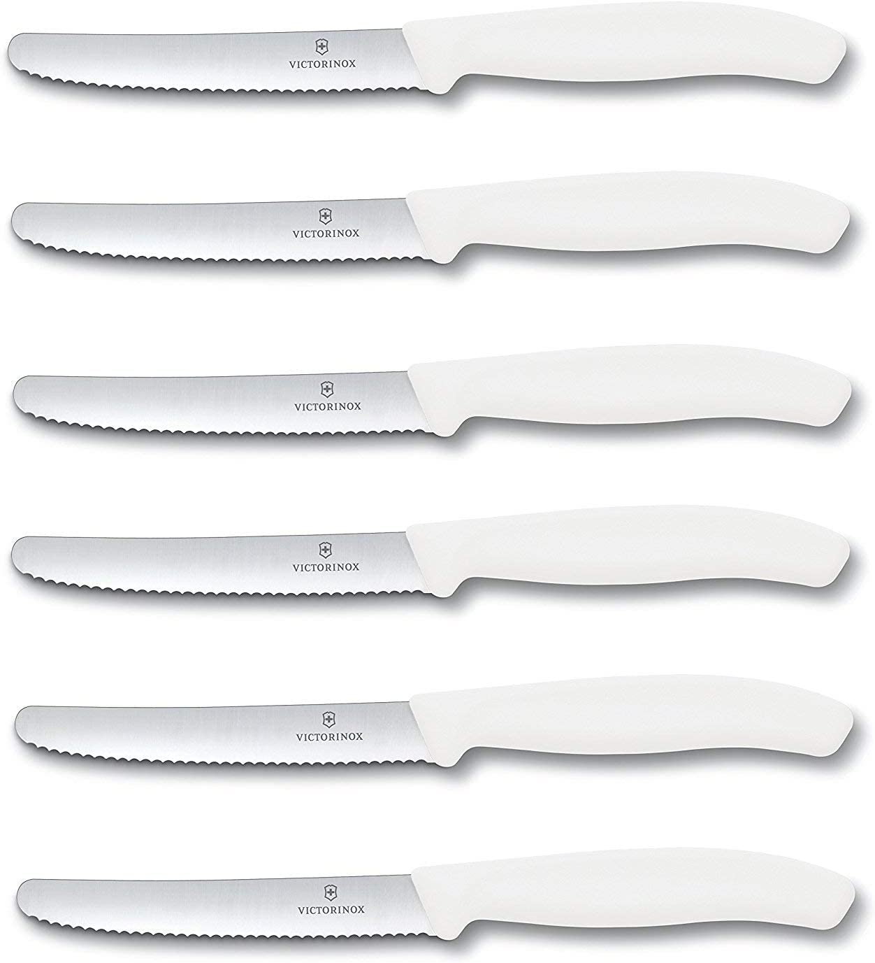 Victorinox - Tomato Knife 4.25-Inch White Limited Edition (White) (6 Pack)