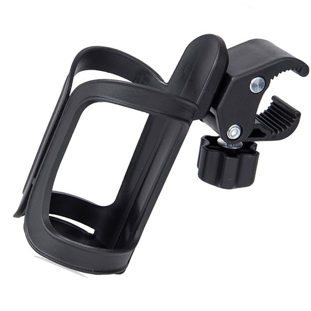AKOAK 1 Pack 360 Degree Rotating Stroller Cup Holder, Children's Quad Bike Bottle Holder, Bicycle Tricycle Universal Parts