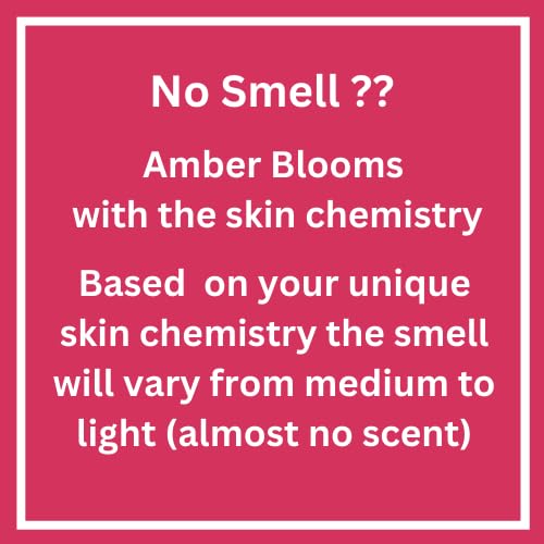 Zoha Amber Bloom Oil Perfume for Women & Men, Roll On Perfume Oil and Amber Perfume Spray, Alcohol Free Skin Moisturizing Amber Oil Perfume
