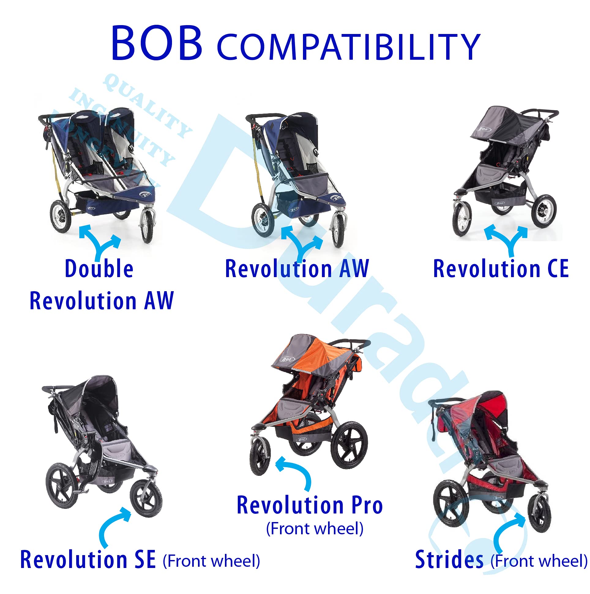 Front tire for BOB Strides Stroller