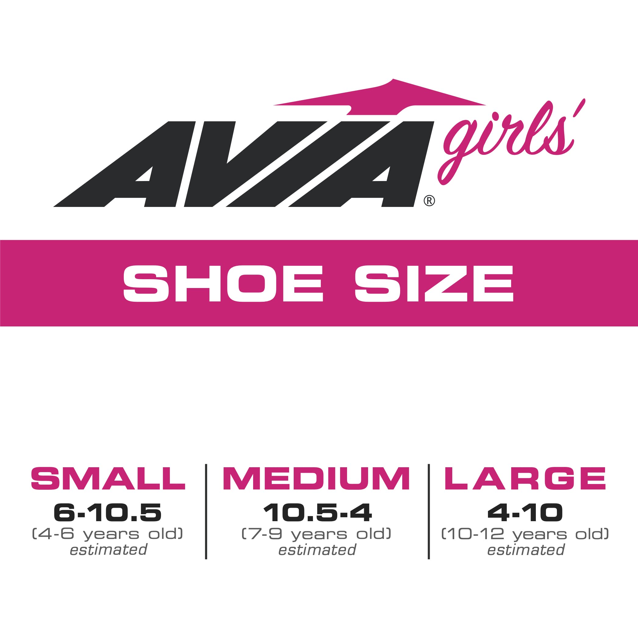 Avia Girls Athletic Performance Cushion Quarter Cut Ankle Socks (10 Pack), Size Medium, Black