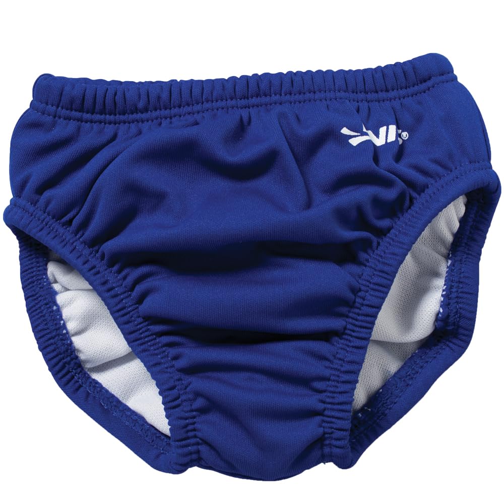 FINIS Reusable Pool Swim Diaper for Babies Swimming Apparel, Solid Pink, Royal, X-Small