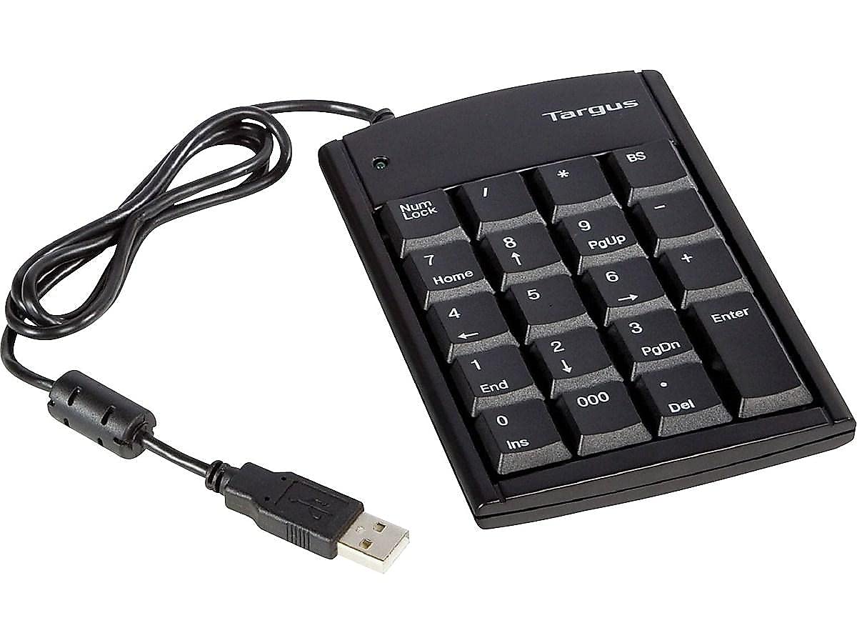 Targus+Ultra+Mini+USB+Keypad+Black+(PAUK10U)