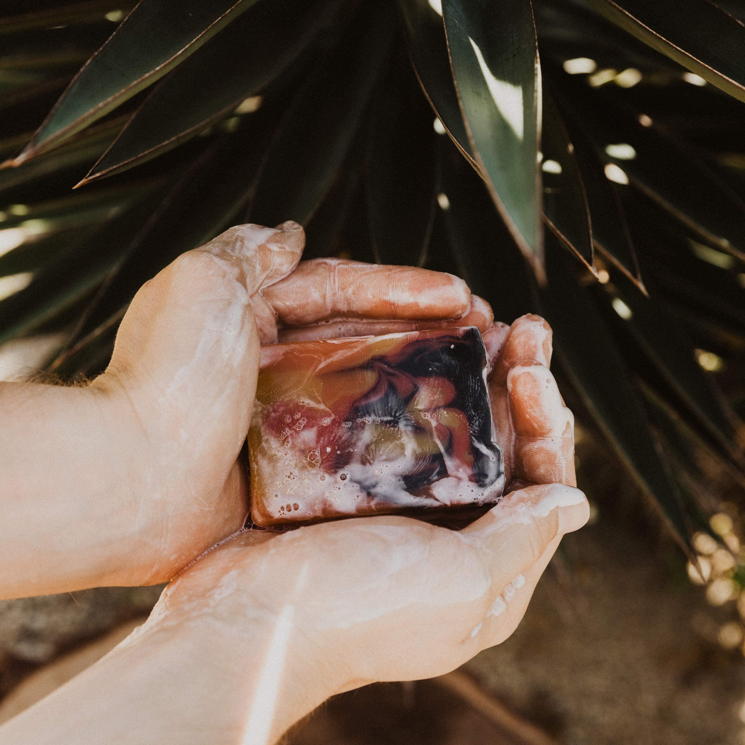 Fire in the Hole Handmade Soap - Campfire, Whiskey, and Gunpowder Scented Natural Soap for Men and Women - Bold, Manly Scent - By Outlaw
