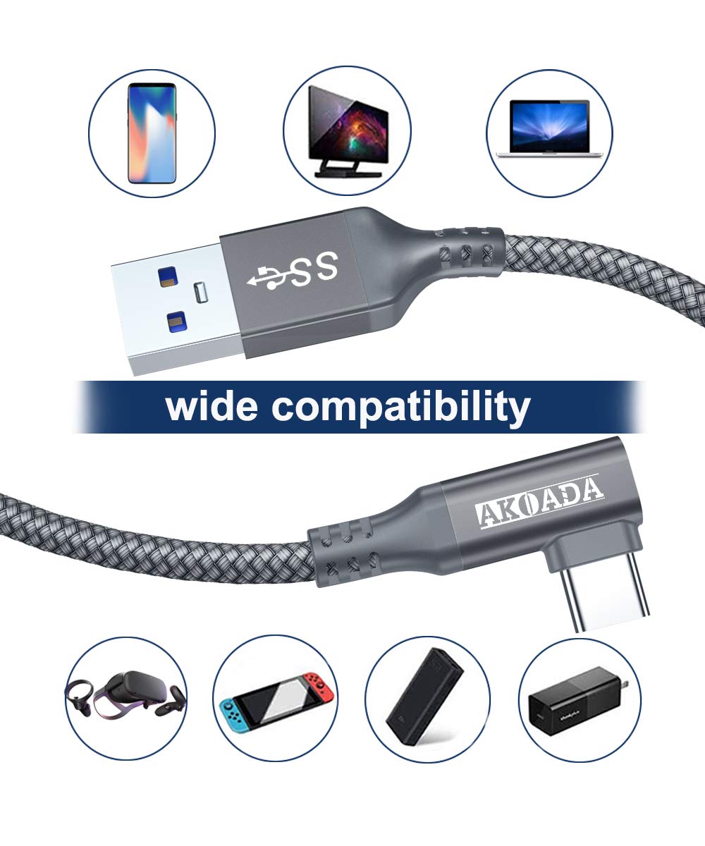 AkoaDa 20FT USB C Cable