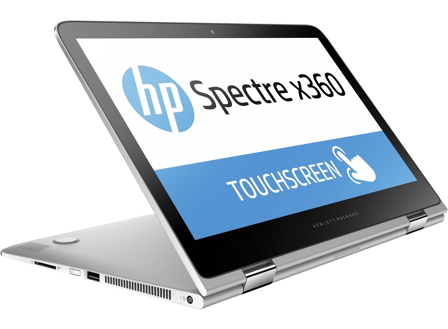 HP - Spectre x360 2-in-1 13.3" Touch-Screen Laptop - Intel Core i7 - 8GB Memory - 256GB Solid State Drive - Natural Silver/Black