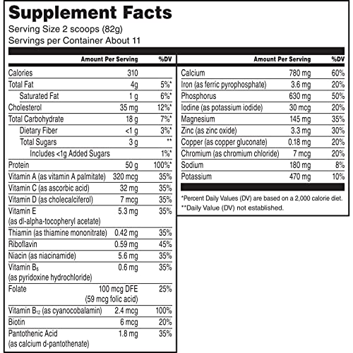 Muscle Milk Pro Series Protein Powder, Strawberry, 2 Pounds (Pack of 1)
