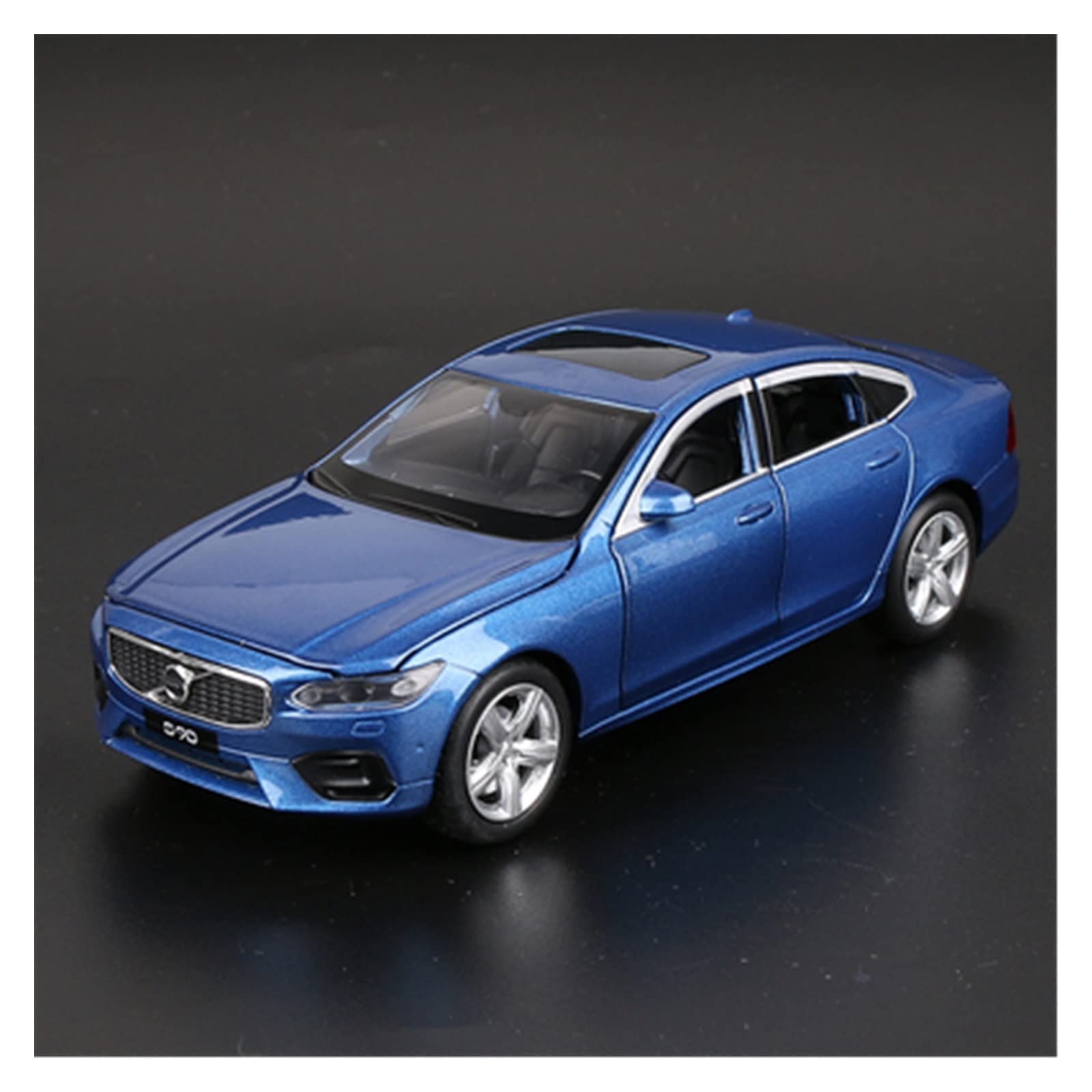 APLIQE Scale Model Vehicles for Volvo S90 Alloy Metal car Model simulates acousto-Optic Toy car 1:32 Sophisticated Gift Choice (Color : 2)