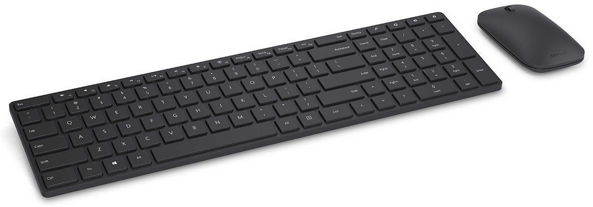 Microsoft Designer Bluetooth Desktop Keyboard and Mouse - Black. Utra-Thin, Wireless, Bluetooth Keyboard and Mouse Combo. Works with Bluetooth Enabled PCs/Mac