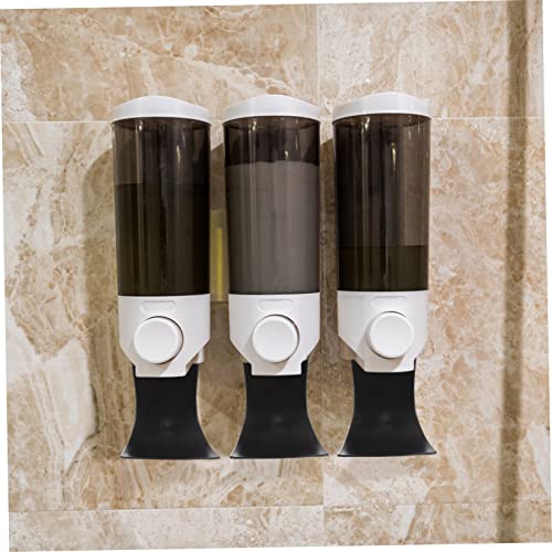 Alipis 3 pcs Water Tray foaming soap Electric soap Dispenser Catch Tray Dispenser Stand Drip Catcher Lip Gloss containers Wall-Mounted Soap Dispenser Tray drip Rack Water Drop Plastic