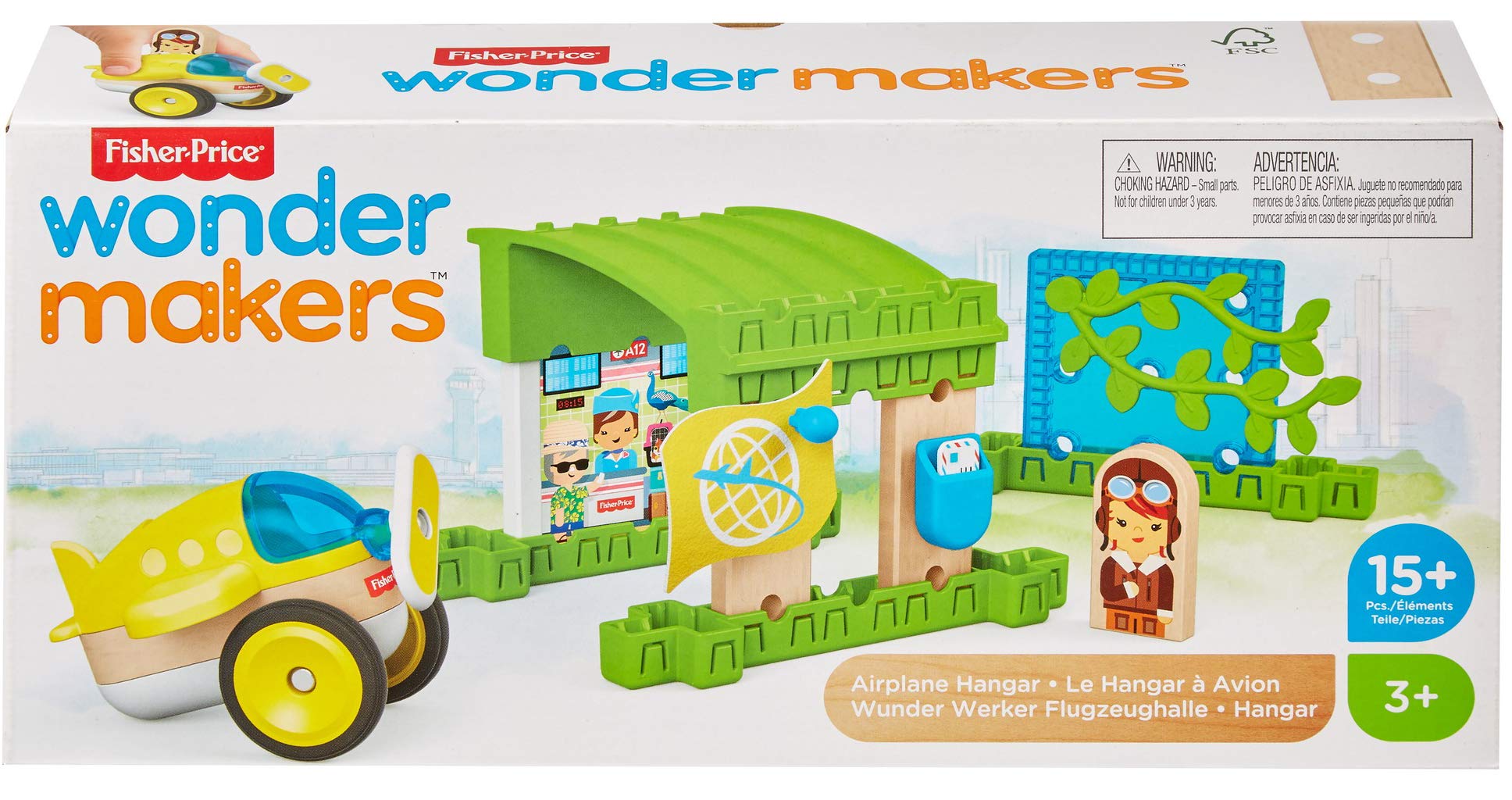 Fisher-Price Wonder Makers Design System Airplane Hangar