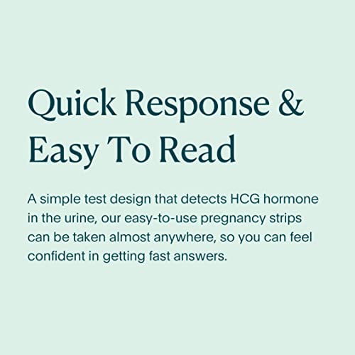 Natalist Pregnancy Test Strips Early Detection for Women Clear & Accurate Results Ease Your Mind up to 6 Days Before Missed Period - 15 Count