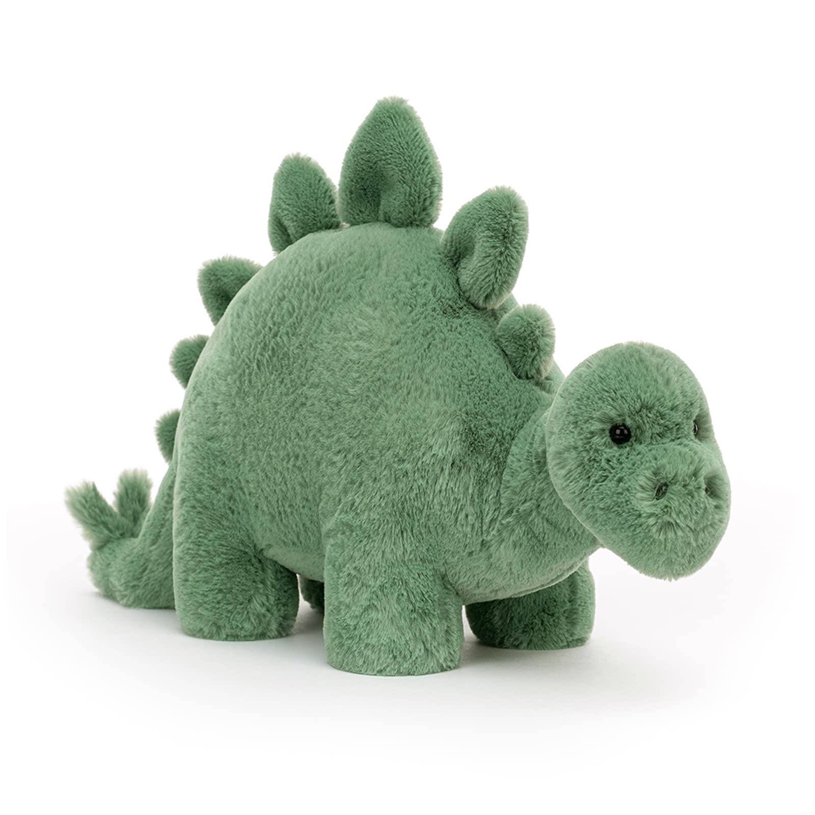 Jellycat Fossilly Stegosaurus Dinosaur Stuffed Animal, Medium 12.5 inches | Dinosaur Plush Toy | Classic Children's Gift