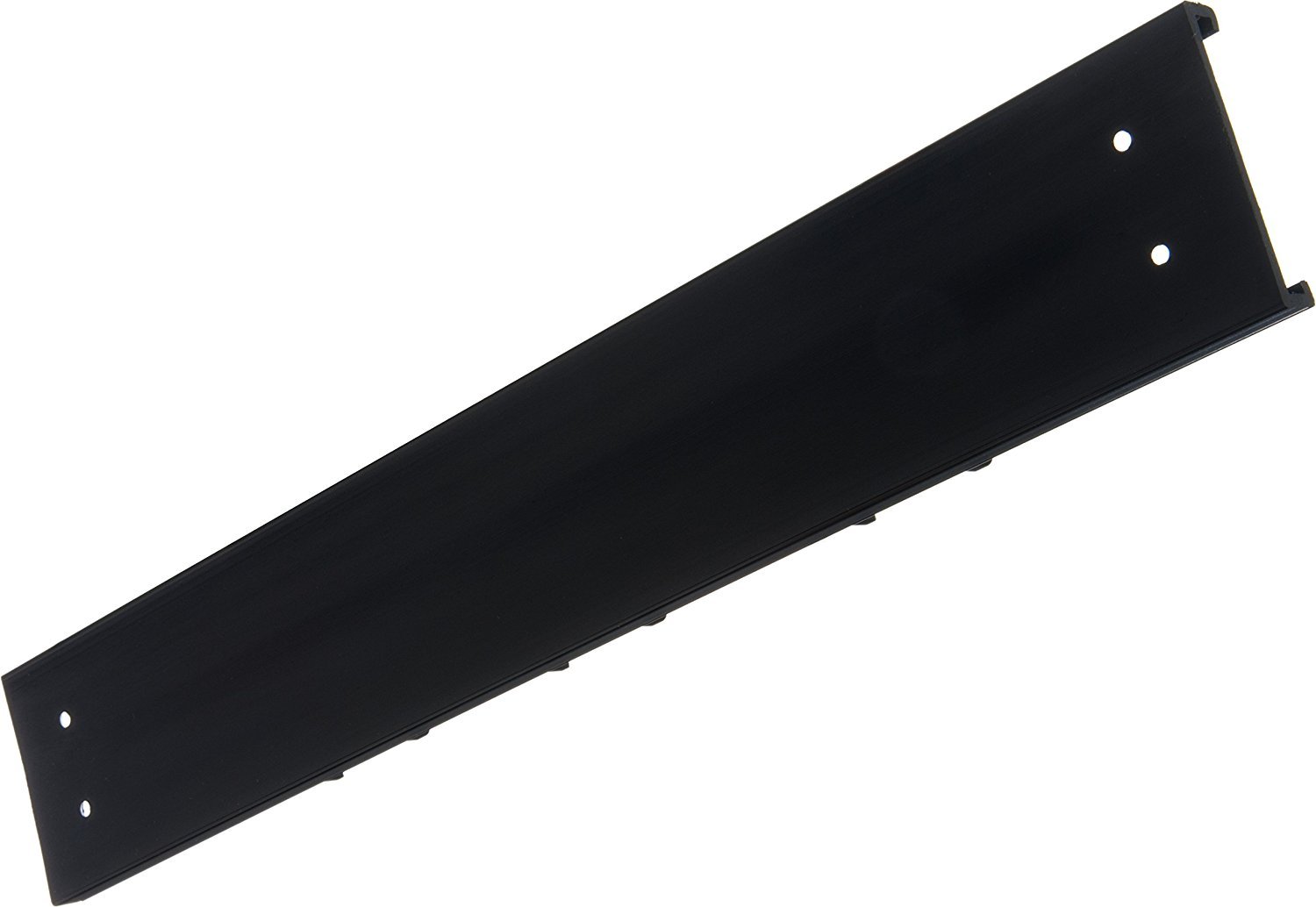 Carlisle FoodService Products Roll 'N Grip Plastic Broom Holder Wall Mount, Bathroom Organizer, Kitchen Organizer with Quick Release for Kitchen, Restaurant, Home, 1.75 Inches, Black, (Pack of 12)
