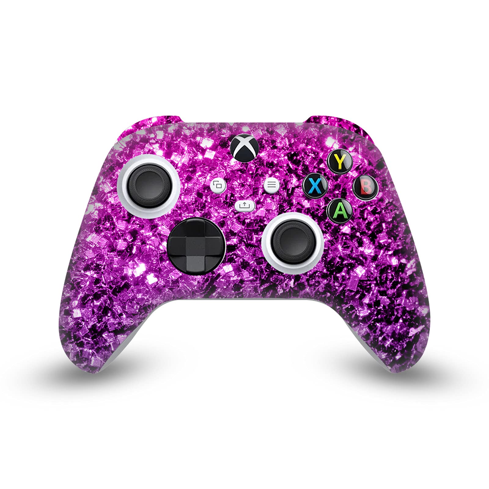 Head Case Designs Officially Licensed PLdesign Purple Pink Art Mix Vinyl Sticker Gaming Skin Decal Cover Compatible With Xbox Series X/S Controller