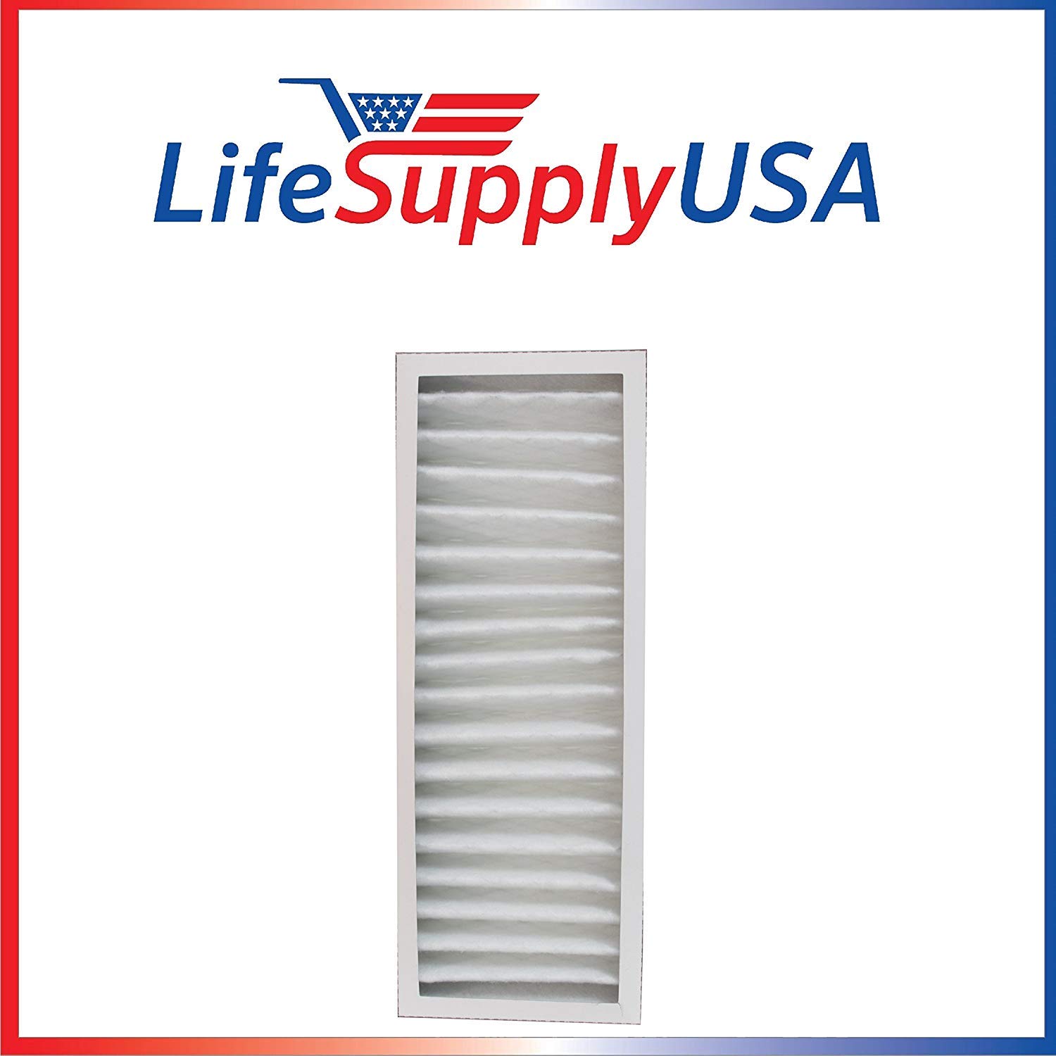 Air Cleaner Filter Replacement Compatible with Hunter 30964, 30965 HEPAtech Tower 30715, 30716, 30717, 30770, & 30771 Air Cleaners, 17.5"x7"x2.5" Inches by LifeSupplyUSA