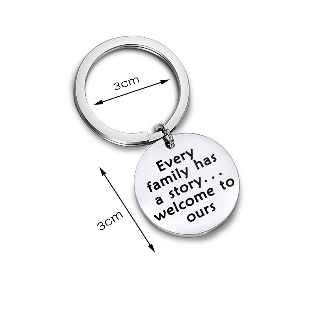 AKTAP Stepdaughter Gifts Daughter in Law Keychain Wedding Gift From Mother in Law