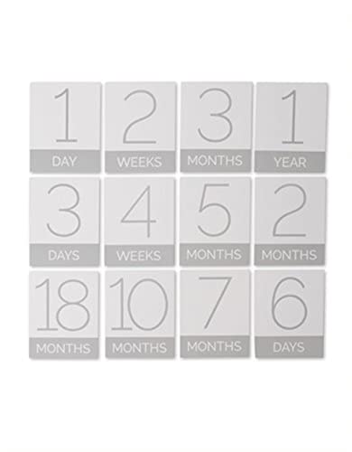 Little Unicorn Keepsake Monthly Milestone Photo Blanket – 47” x 46” – Milestone Cards Included - 100% Cotton Muslin – Machine Washable – Playful Designs - for Boys & Girls (Tropical Leaf)