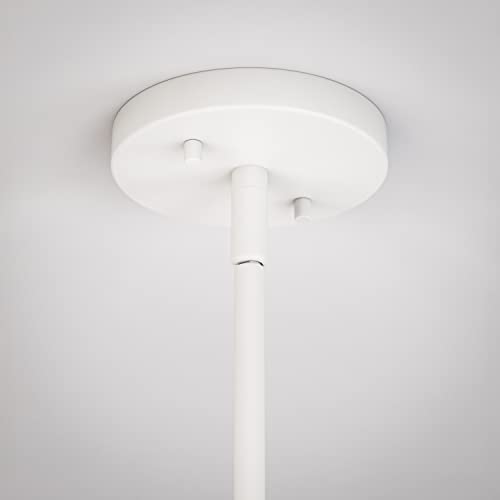 Kenroy Home 93409WH Shelley 1 Light Pendants, 20 Inch Width, White