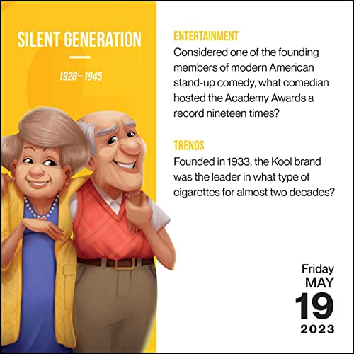 OK, Boomer 2023 Day-to-Day Calendar: 2023 Trivia Calendar