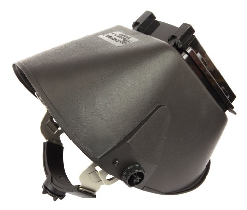 Forney 55672 Welding Helmet, Bandit III Flip Front, Shade-10,Black, Medium